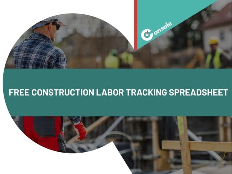 Free Construction Labor Tracking Spreadsheet - Crew Console